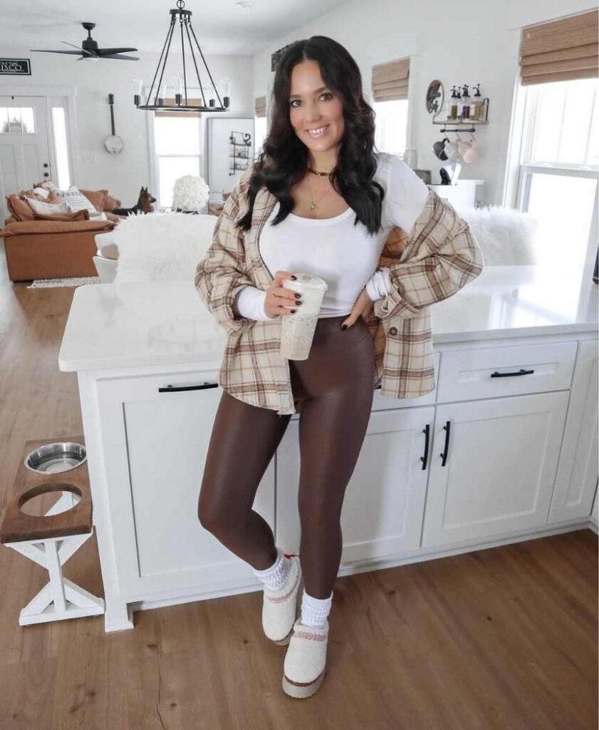 How to Wear Oversized Flannel in 25 Different Ways – Real Life Outfit ...