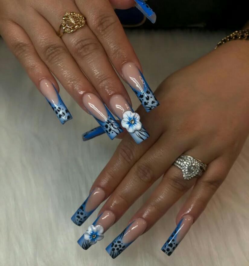 50+ Cheetah Print French Tip Nails to Unleash Your Wild Side – FASHION ...