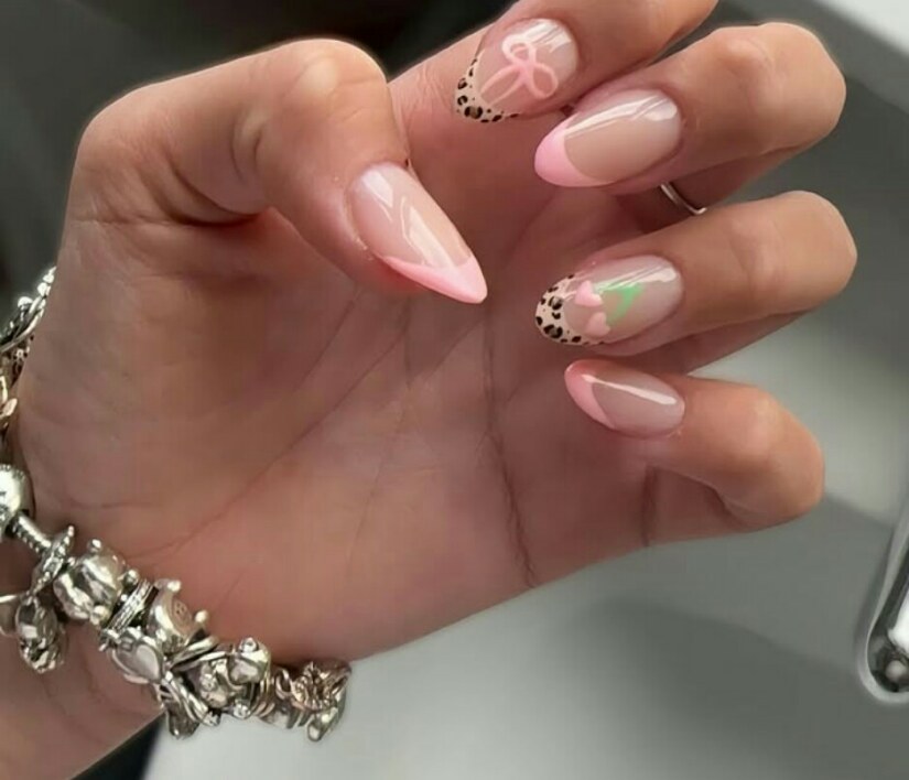 50+ Cheetah Print French Tip Nails to Unleash Your Wild Side – FASHION ...