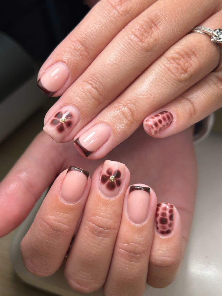 50+ Nail Designs for Short Square Nails That Make a Big Impact ...