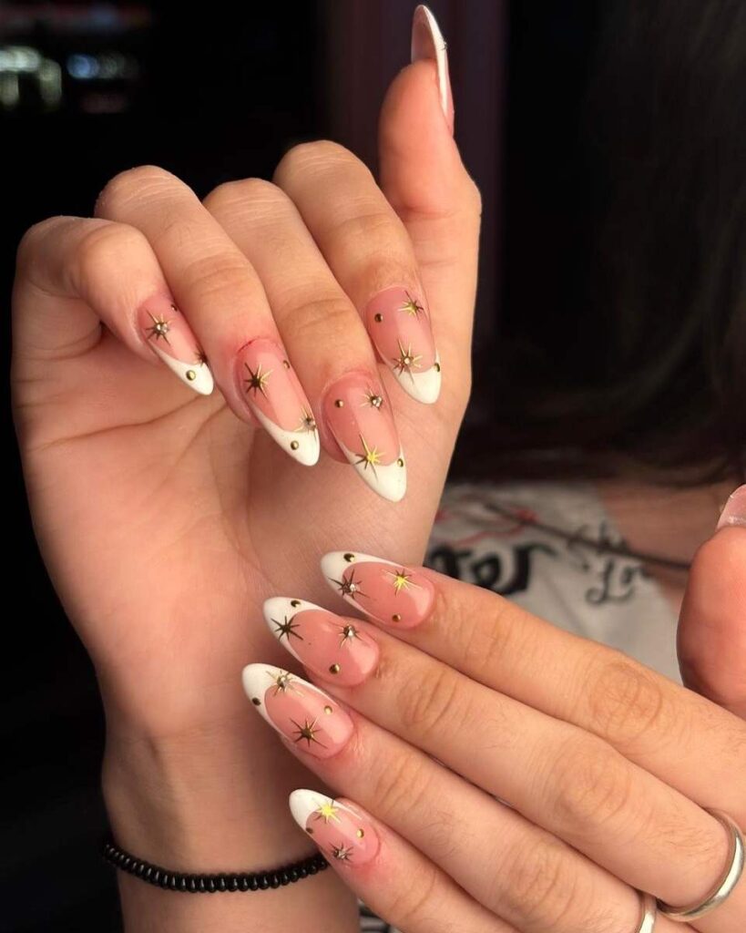 60+ White and Gold French Tip Nails That Scream Glam – FASHION SO SIMPLE