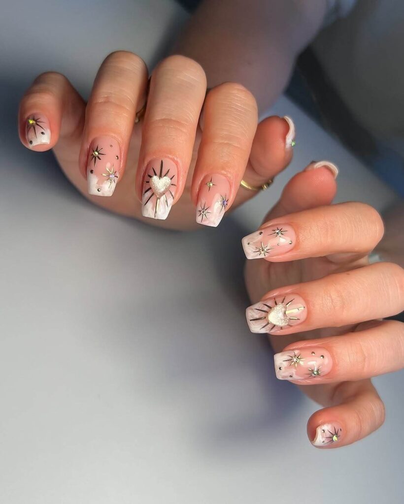 Matte Valentines Nails for Anyone Who Loves a Soft Glam Finish ...