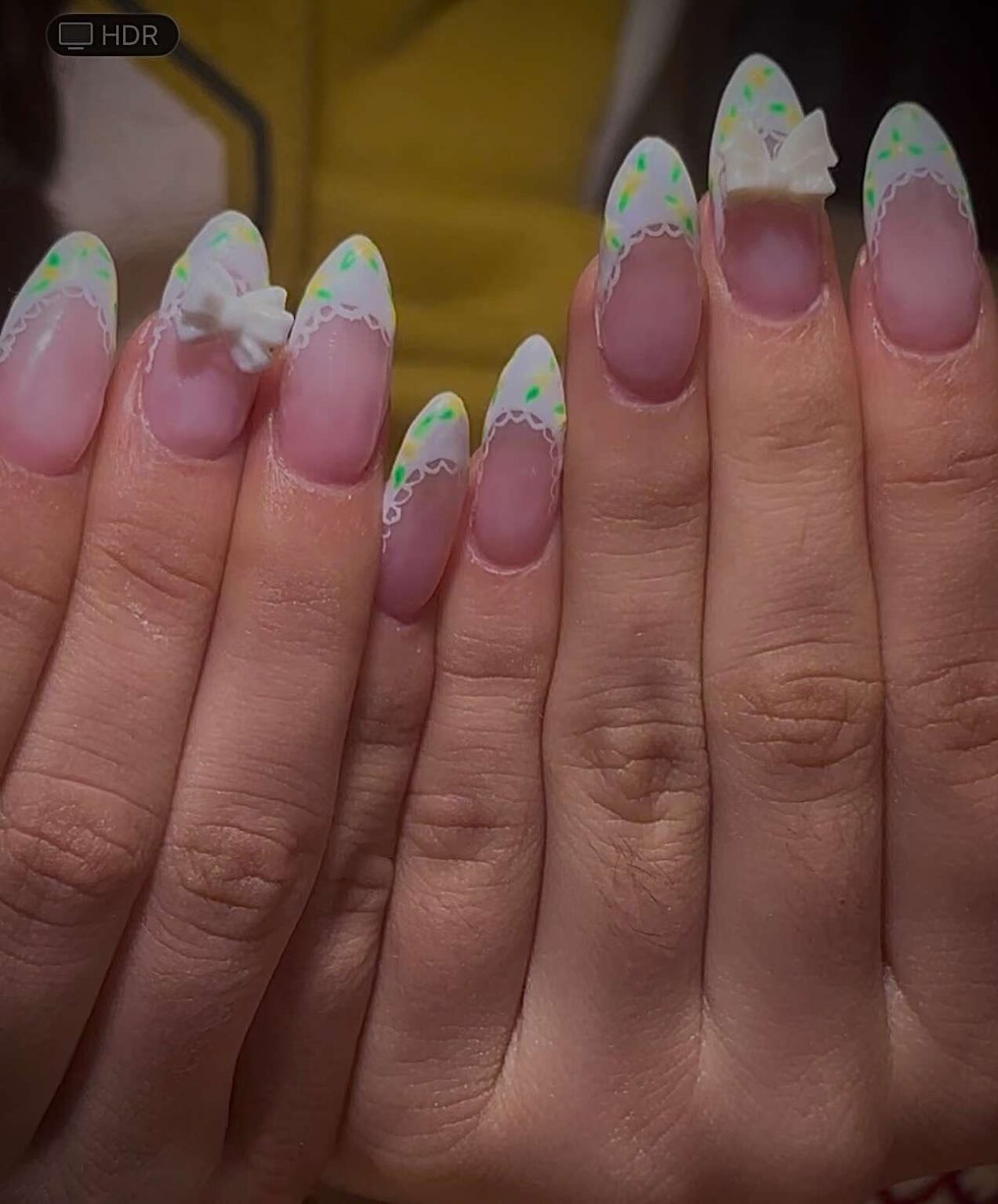 50+ French Tips with Bow Designs That Are Too Pretty to Ignore ...