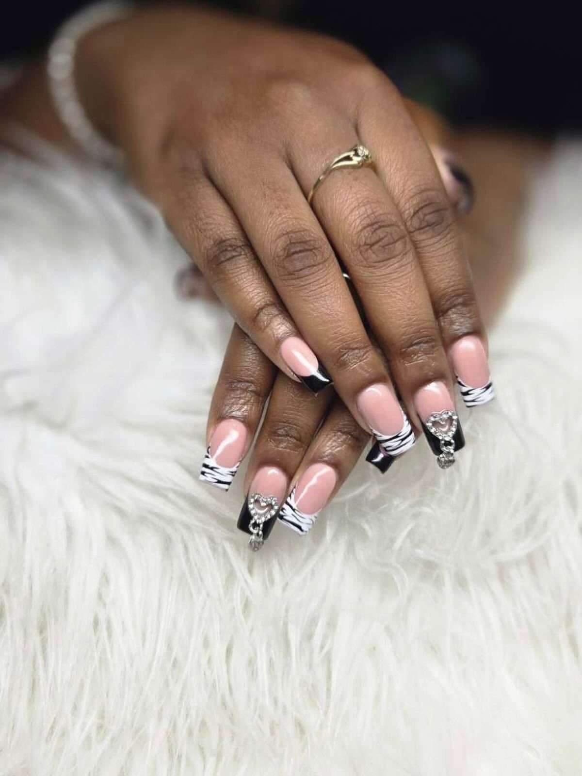 50+ French Tips with Charms That Add Sparkle and Style – FASHION SO SIMPLE