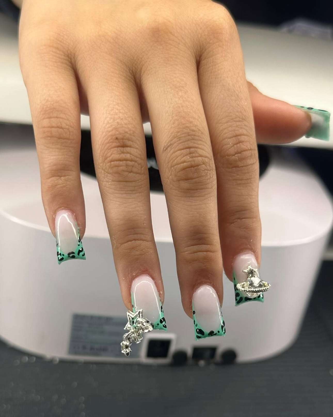 50+ French Tips with Charms That Add Sparkle and Style – FASHION SO SIMPLE