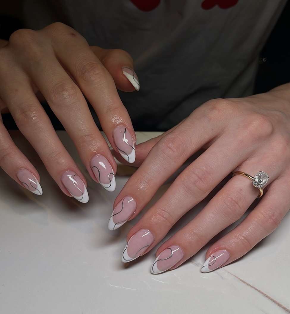 50+ White and Silver Nail Designs That Shine with Style – FASHION SO SIMPLE