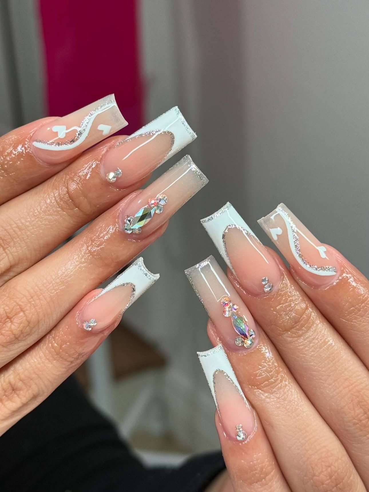 50+ White and Silver Nail Designs That Shine with Style – FASHION SO SIMPLE