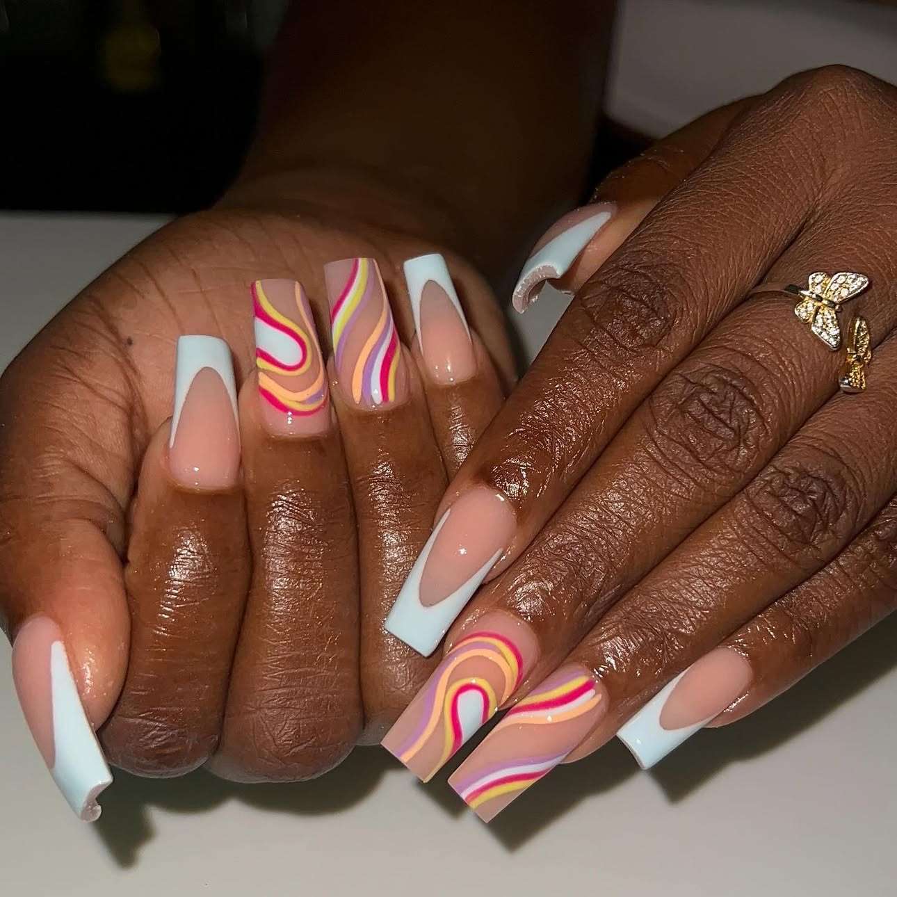 50+ White French Tip Nails with Designs to Inspire Your Next Mani ...