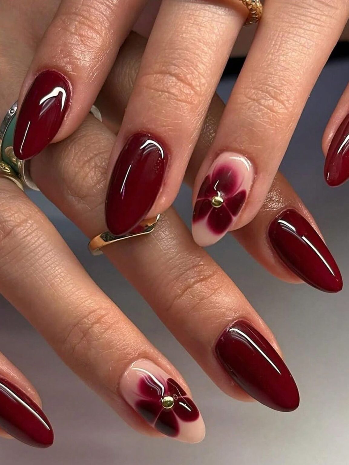 From Burgundy to Cherry: Exploring the Best Red Fall Nails – FASHION SO ...