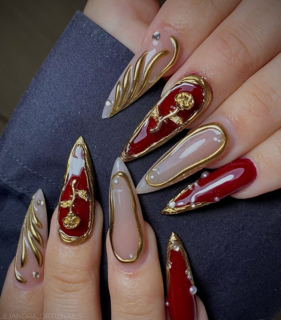 45+ Fierce Long Stiletto Nails to Try Today – FASHION SO SIMPLE
