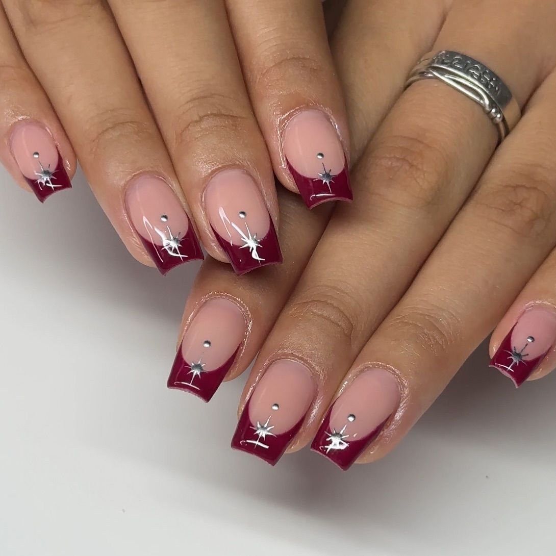 Must-Try Burgundy French Tip Nails for Every Occasion – FASHION SO SIMPLE
