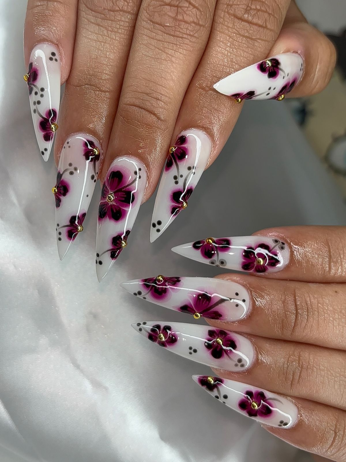 45+ Fierce Long Stiletto Nails to Try Today – FASHION SO SIMPLE