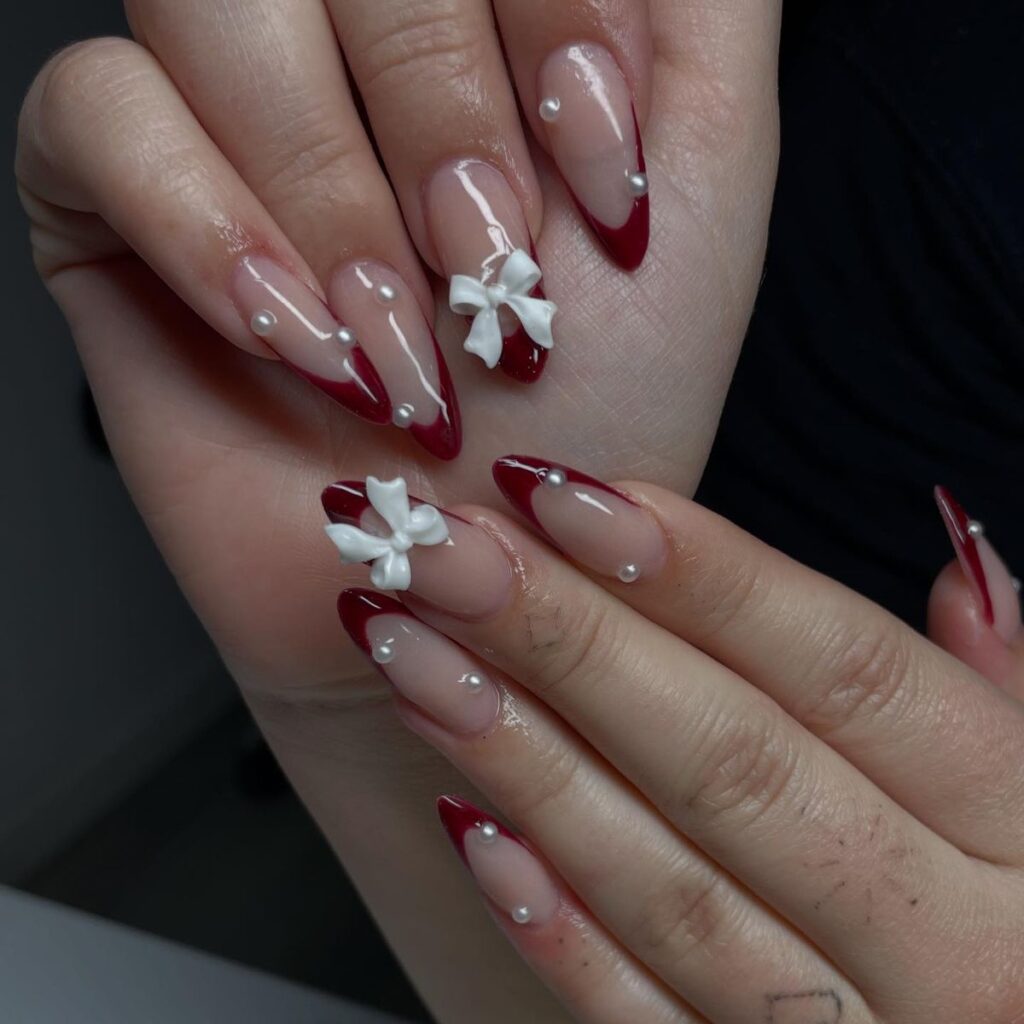 Must-Try Burgundy French Tip Nails for Every Occasion – FASHION SO SIMPLE