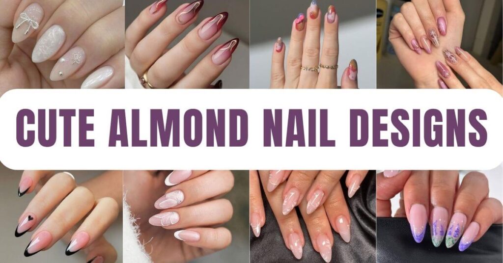 From Pastels to Patterns: 55+ Cute Almond Nails for Every Occasion ...
