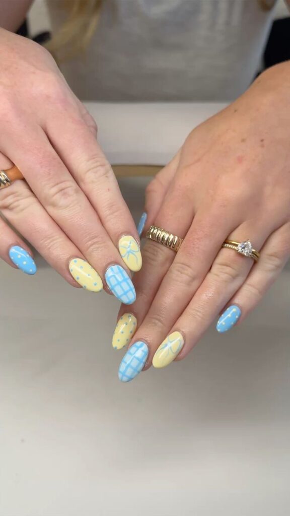50+ Blue and Yellow Nail Designs That Pop – FASHION SO SIMPLE