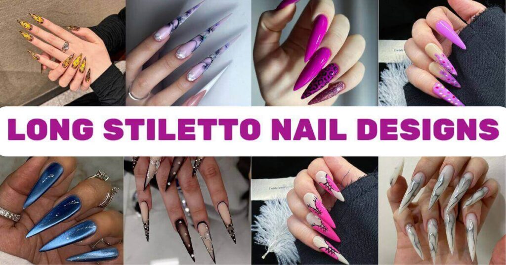 45+ Fierce Long Stiletto Nails to Try Today – FASHION SO SIMPLE
