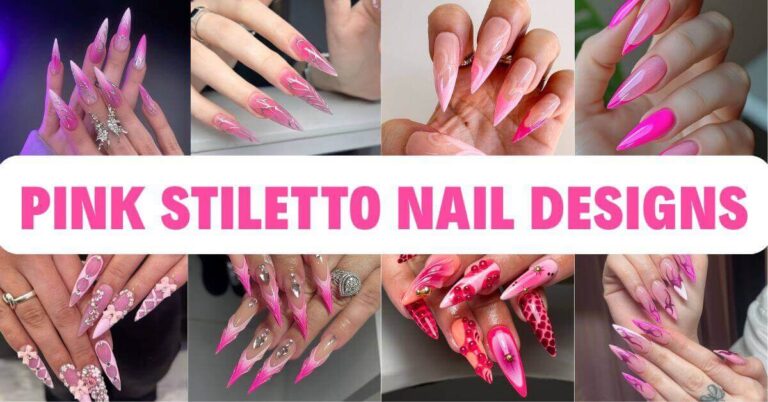 50+ Pink Stiletto Nails That Slay in Every Shade – FASHION SO SIMPLE