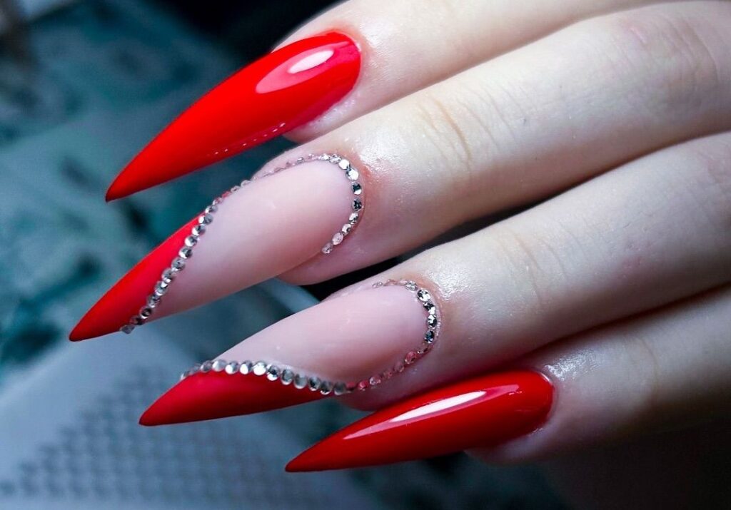 Fierce & Fiery: 50+ Red Stiletto Nails That Slay – FASHION SO SIMPLE