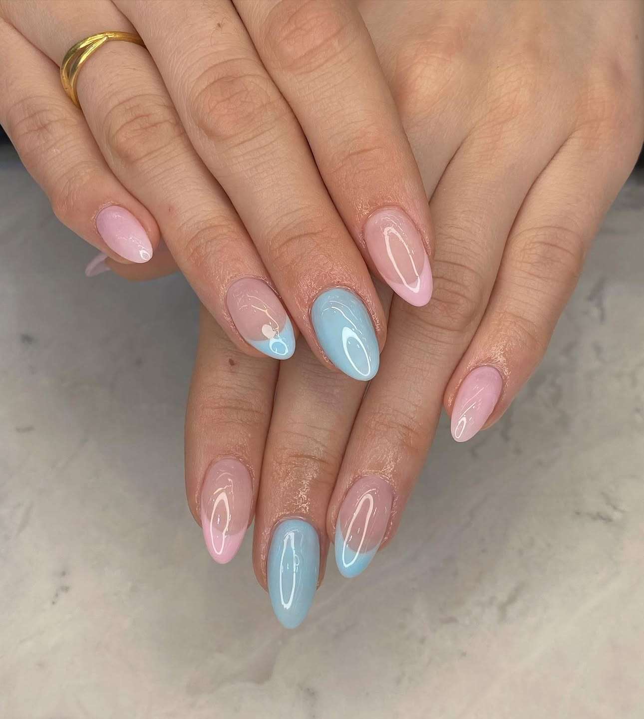 50+ Fresh and Fun Pink and Blue Nail Designs – FASHION SO SIMPLE