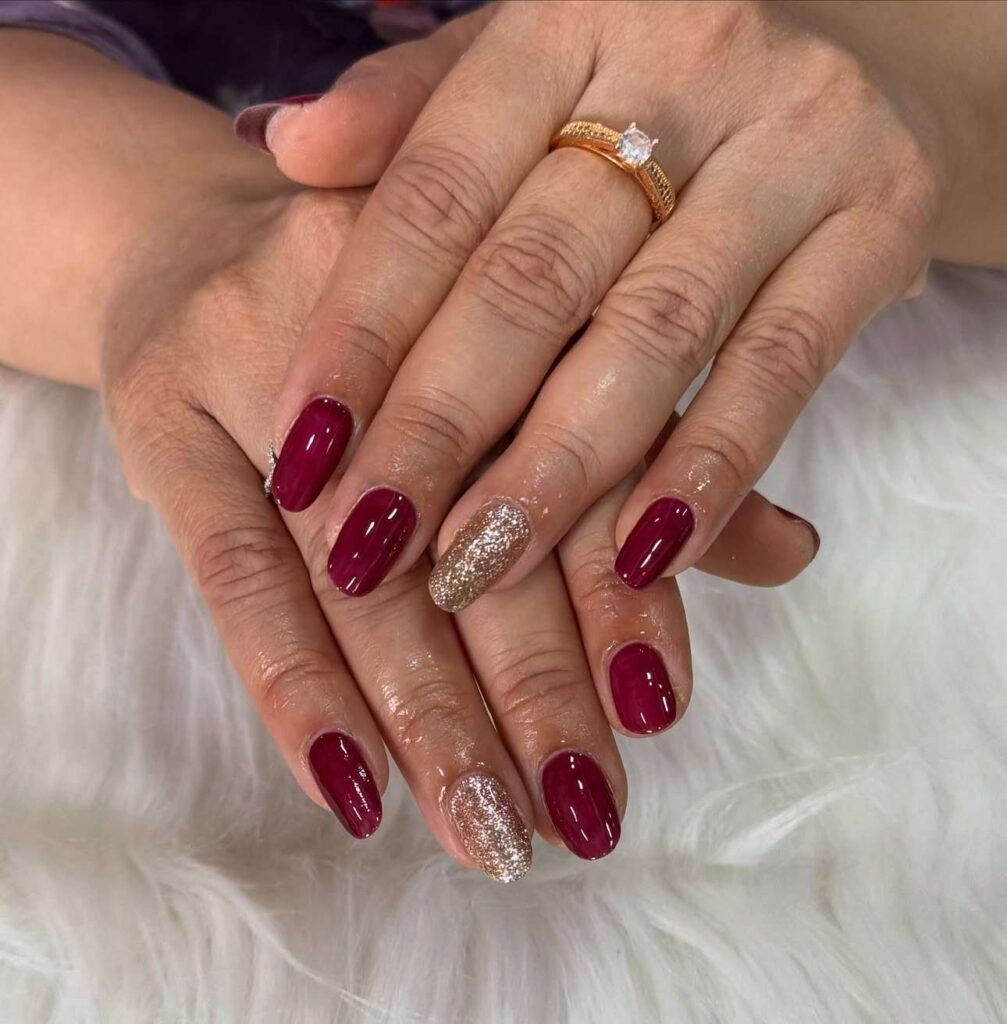 50+ Red and Gold Nail Designs That Radiate Luxury – FASHION SO SIMPLE