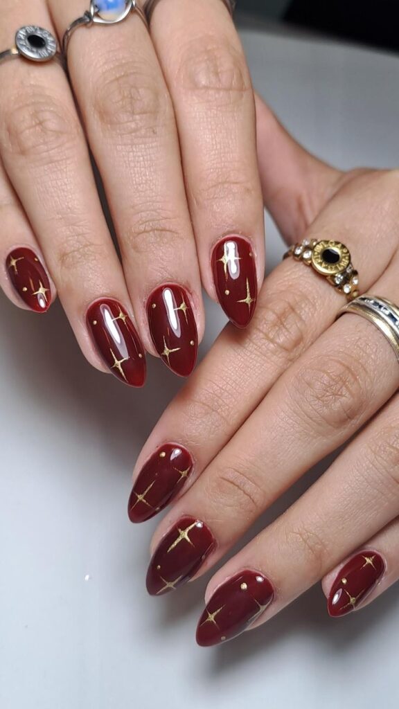 50+ Red and Gold Nail Designs That Radiate Luxury – FASHION SO SIMPLE