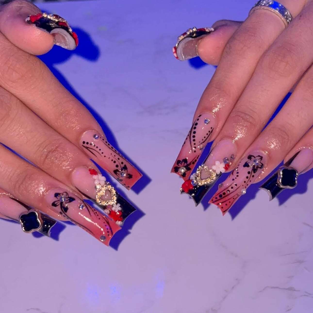 50+ Red and Gold Nail Designs That Radiate Luxury – FASHION SO SIMPLE
