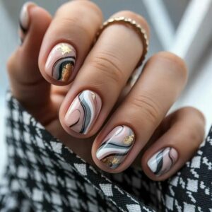 Fall Marble Nails: The Chicest Trend for Autumn 2025 – FASHION SO SIMPLE