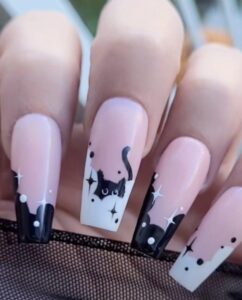 Halloween Cat Nails for Every Mood: From Cute to Creepy – FASHION SO SIMPLE