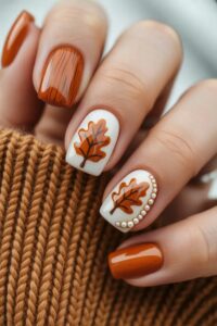 Step Into Autumn with These Gorgeous Fall Leaf Nails – FASHION SO SIMPLE