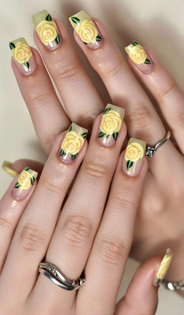 Romantic and Elegant Rose Nails for Every Occasion – FASHION SO SIMPLE