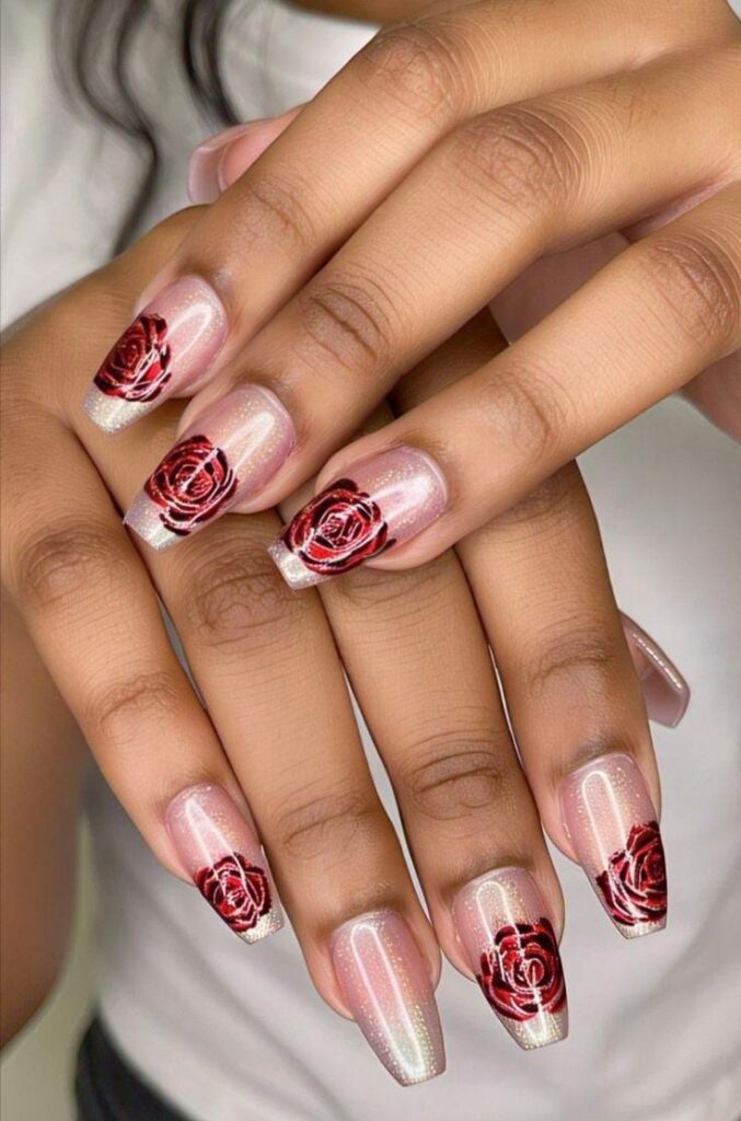 Romantic and Elegant Rose Nails for Every Occasion – FASHION SO SIMPLE