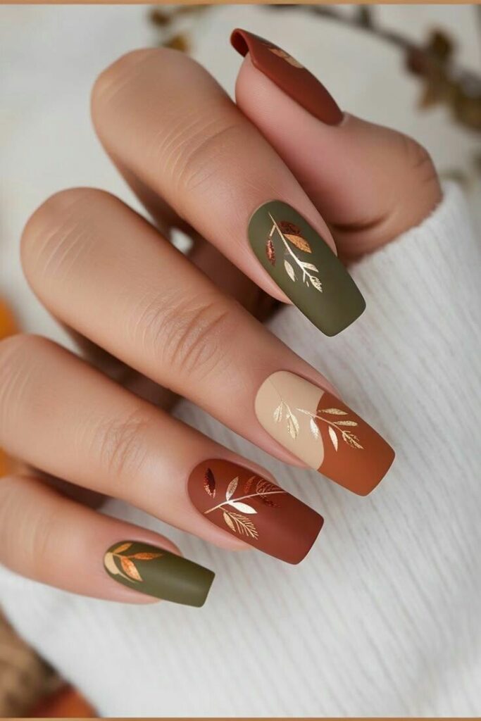 Step Into Autumn with These Gorgeous Fall Leaf Nails – FASHION SO SIMPLE