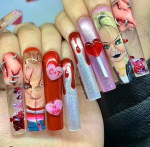 From Mischief to Mayhem: 40+ Chucky Nails to Try for 2025 – FASHION SO ...