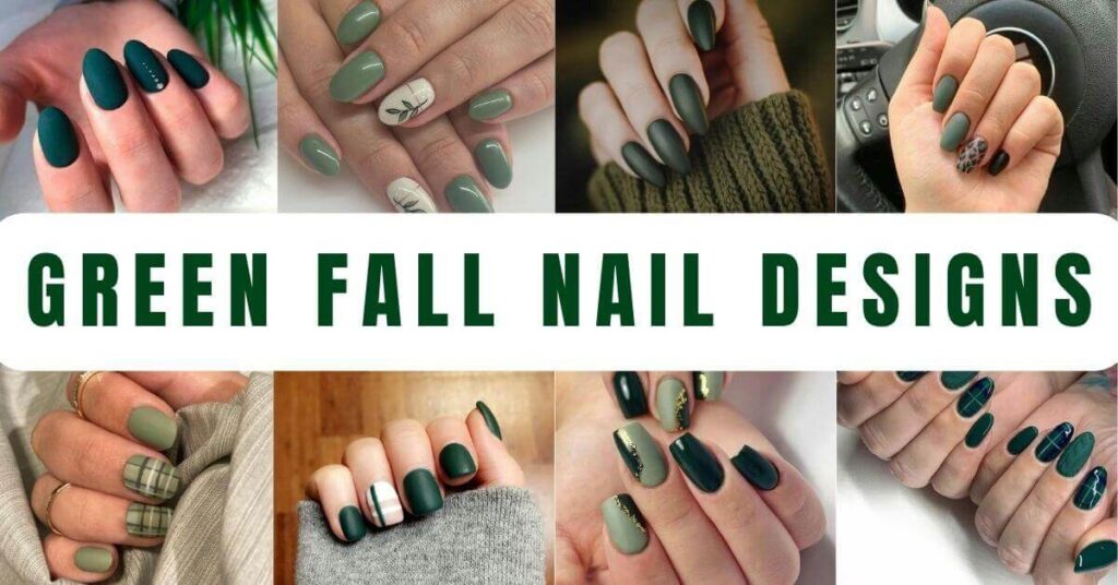 Modern Fall Green Nails for a Fresh Seasonal Twist – FASHION SO SIMPLE