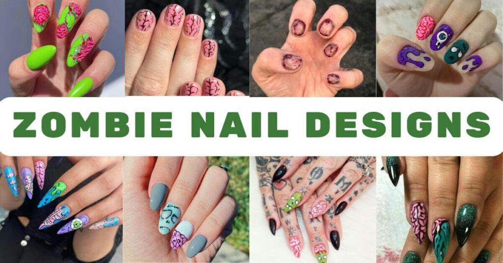 Zombie Nails Inspiration: Messy, Grimy, and Totally Undead – FASHION SO ...
