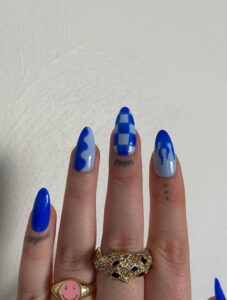 Checkered Nails That Prove Simple Patterns Can Still Stand Out ...
