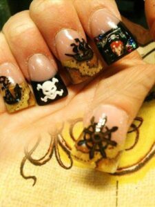 Pirate Nails That Bring the High Seas to Your Fingertips – FASHION SO ...