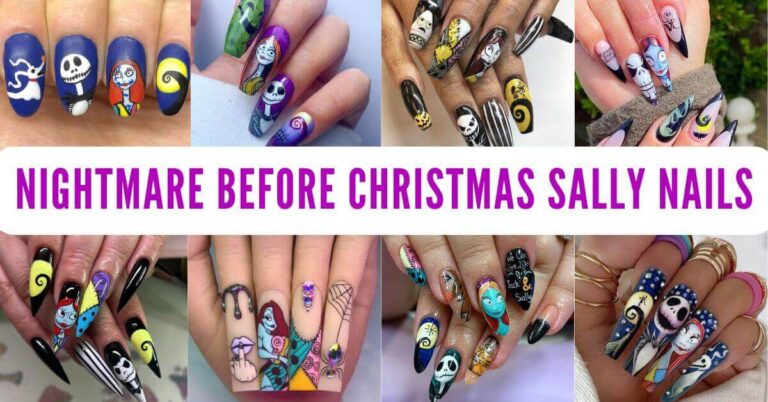 Nightmare Before Christmas Sally Nails You’ll Want This Halloween ...