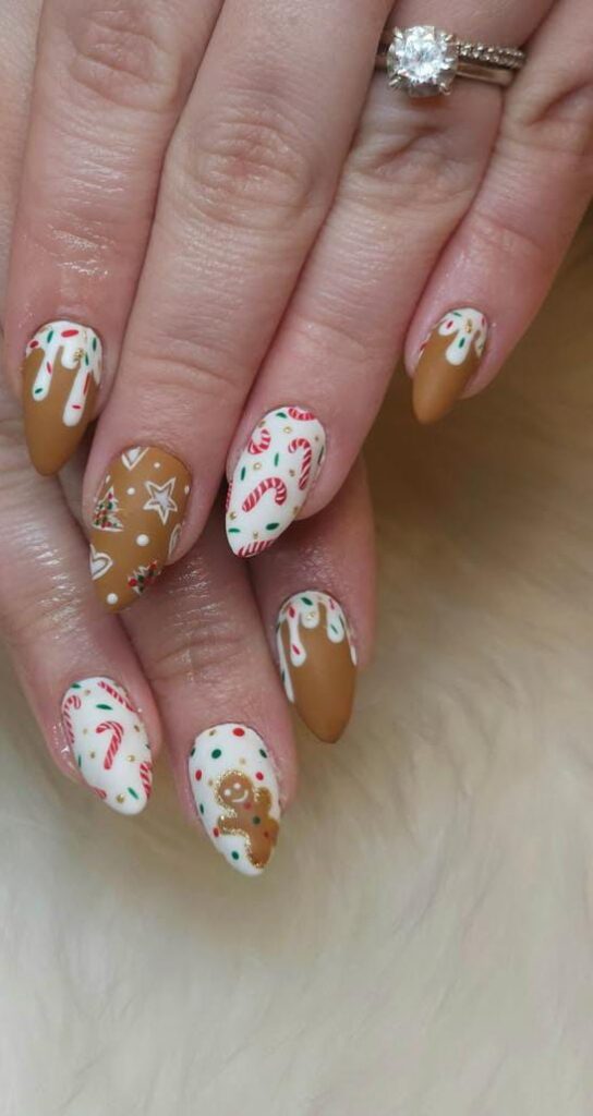 Gingerbread Nail Design to Sweeten Your 2025 Holidays – FASHION SO SIMPLE