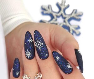 Navy Blue Winter Nails to Make a Statement in 2026 – FASHION SO SIMPLE