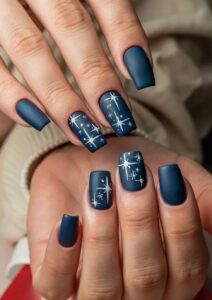 Navy Blue Winter Nails to Make a Statement in 2026 – FASHION SO SIMPLE