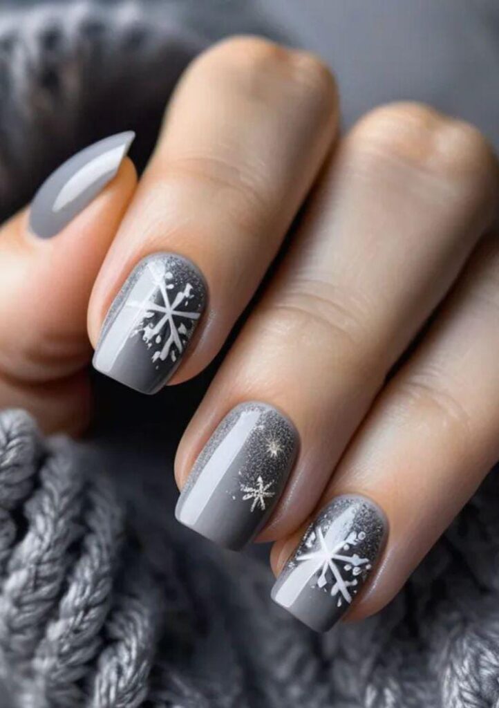 Cozy, Chic, and Cool: 50+ Gray Winter Nail Designs to Try in 2026 ...