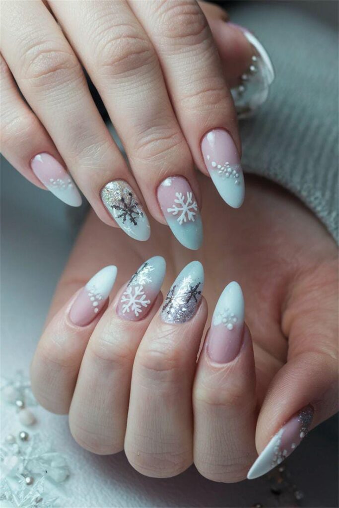 Light Blue Winter Nails for a Dreamy Icy 2026 Look – FASHION SO SIMPLE
