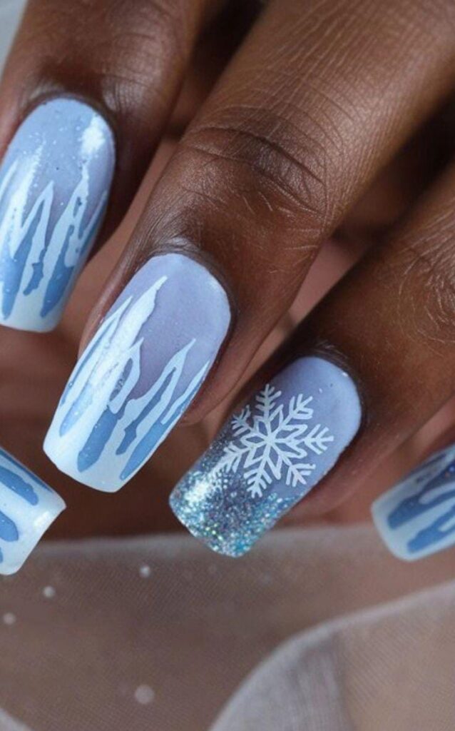 Icy Blue Winter Nails: 50+ Designs to Try in 2026 – FASHION SO SIMPLE