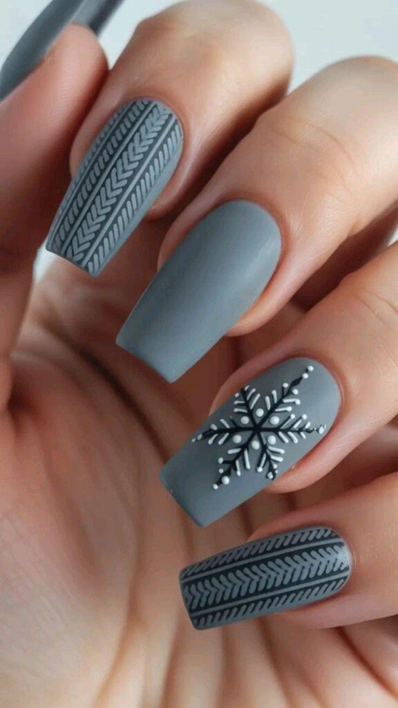 Cozy, Chic, and Cool: 50+ Gray Winter Nail Designs to Try in 2026 ...