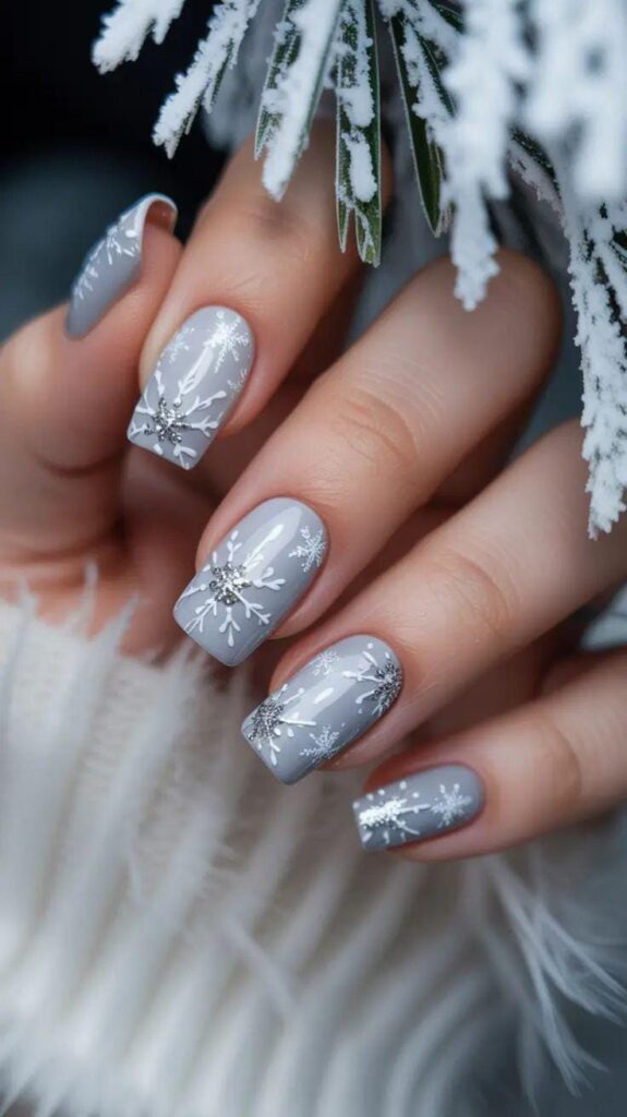 Cozy, Chic, and Cool: 50+ Gray Winter Nail Designs to Try in 2026 ...