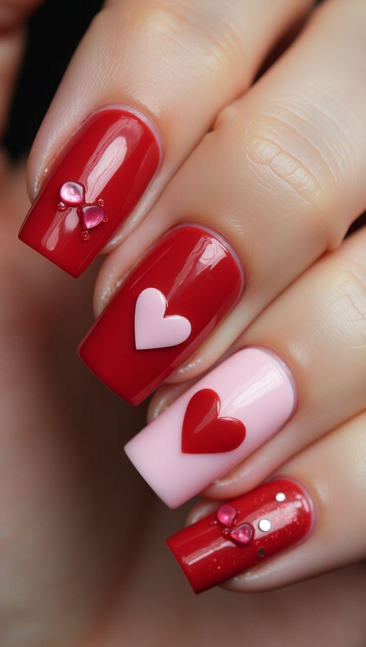 Valentine Gel Nails That Bring All the Romantic Vibes – FASHION SO SIMPLE