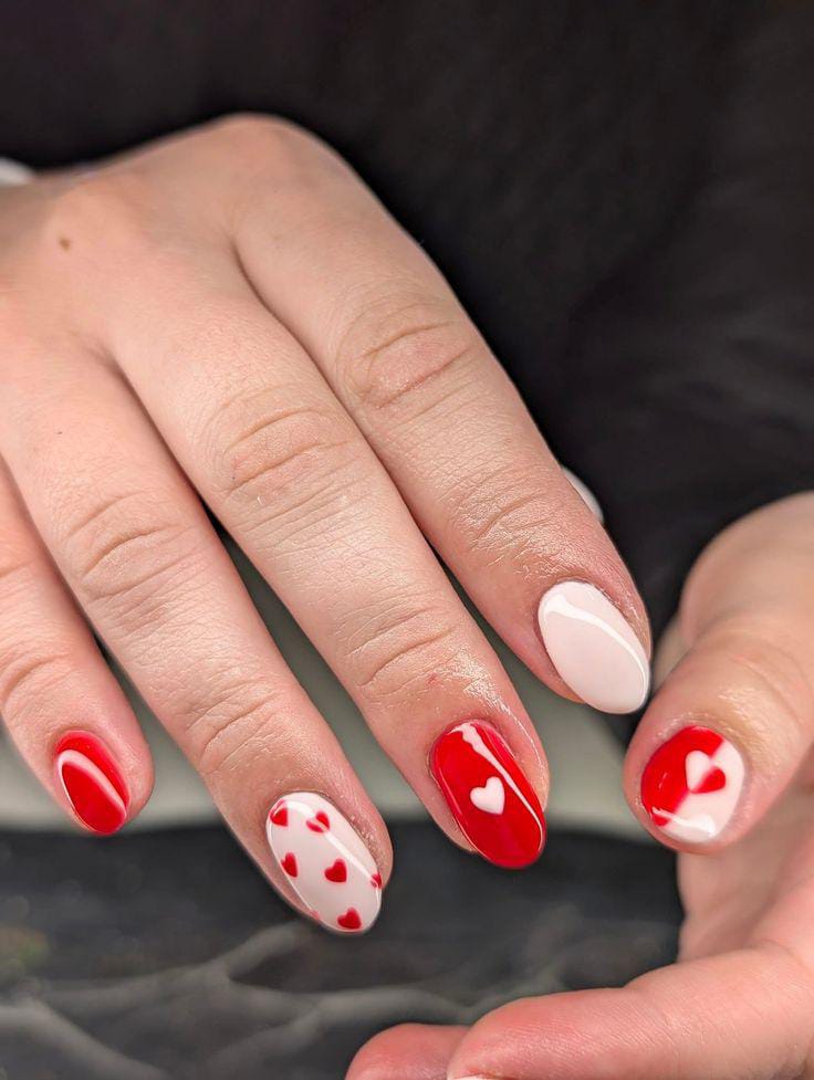 Love at First Swipe: Short Valentine Gel Nail Ideas – FASHION SO SIMPLE
