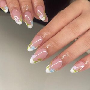 Spring French Tip Nails for a Soft Polished and Effortless Look ...