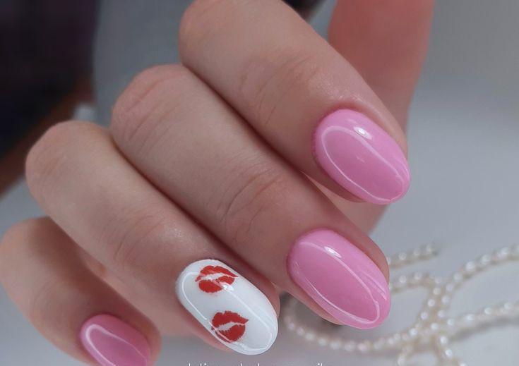 Love at First Swipe: Short Valentine Gel Nail Ideas – FASHION SO SIMPLE